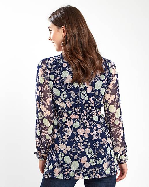 Joe Browns Floral Wrap Tunic Simply Be