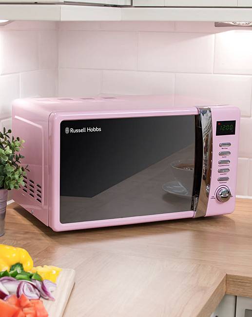 Russell Hobbs 17Litre Pink Microwave | Fashion World