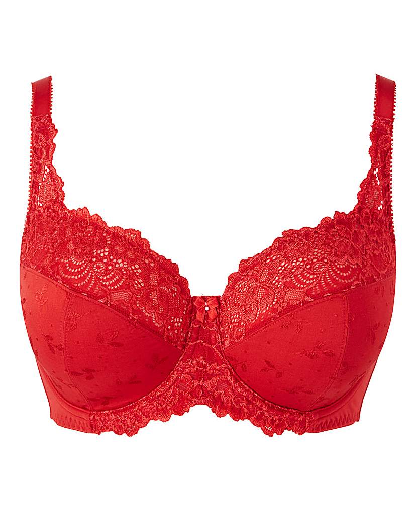 Ruby Full Cup Wired Red Bra – Toptags