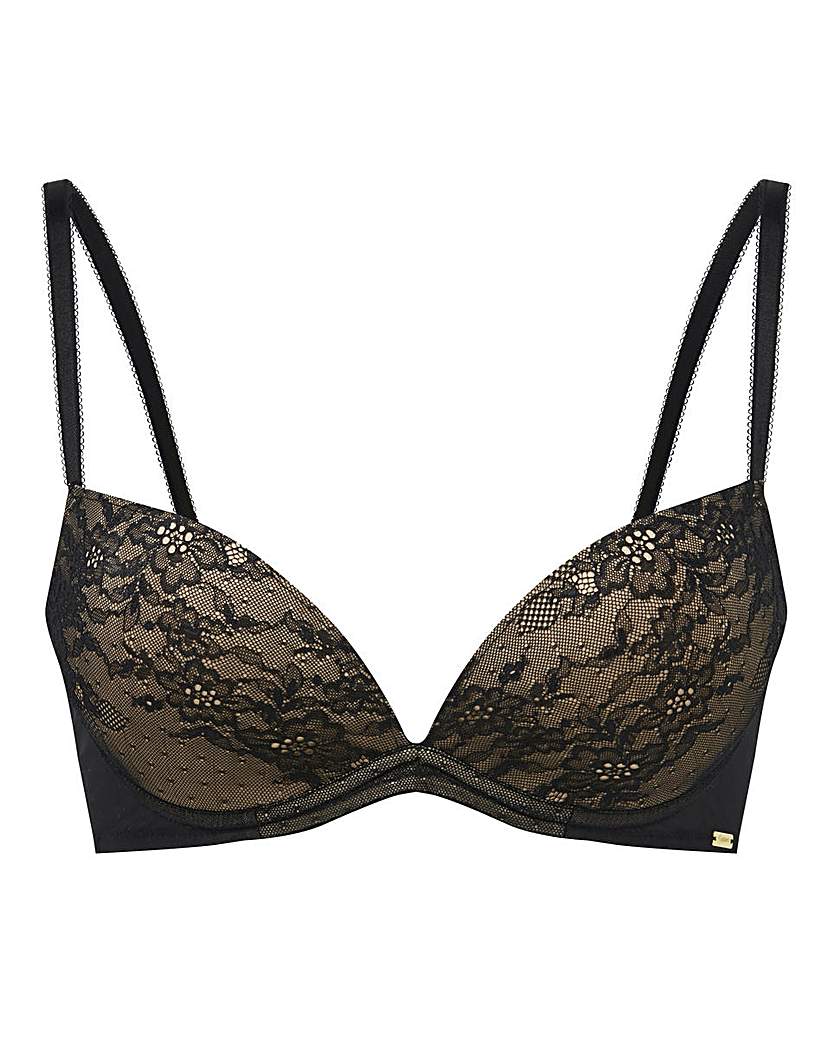 Gossard Glossies Lace Plunge Bra | Simply Be