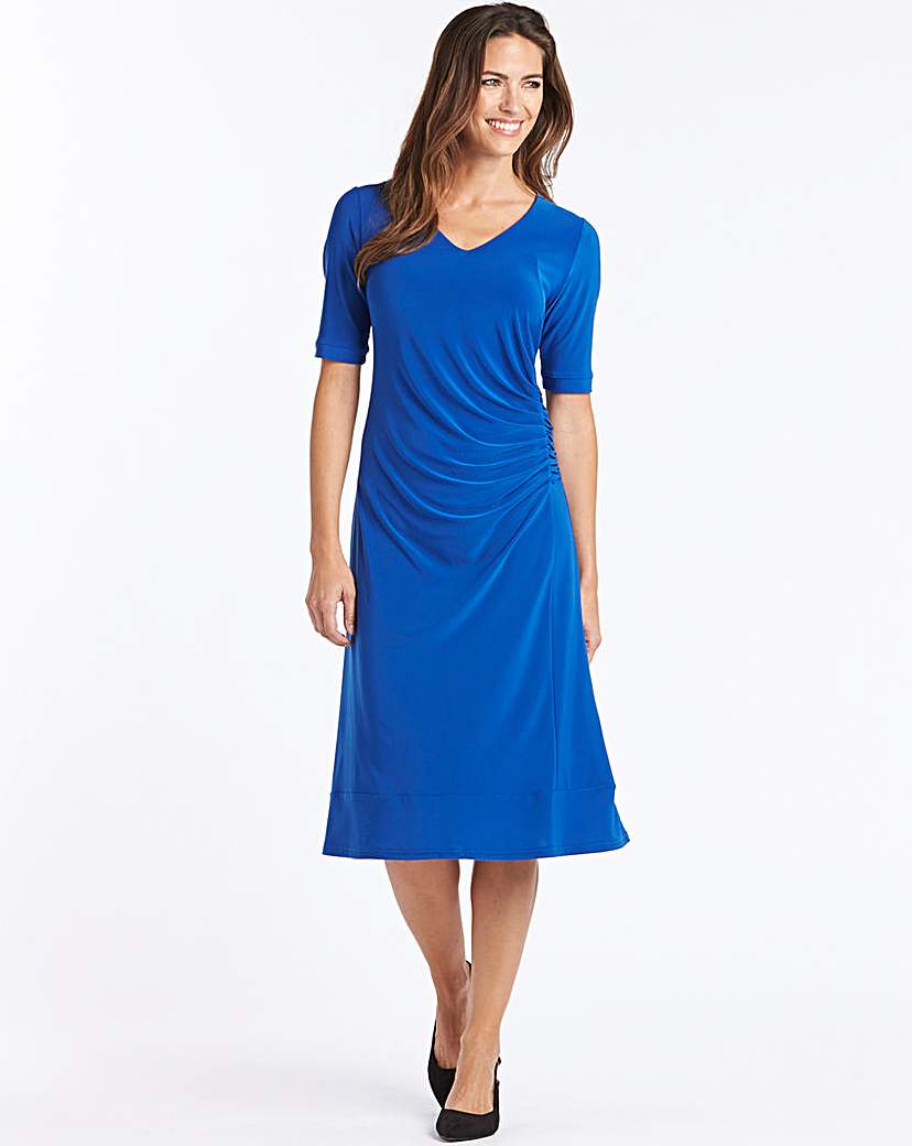 V Neck Jersey Dress – Photobridge
