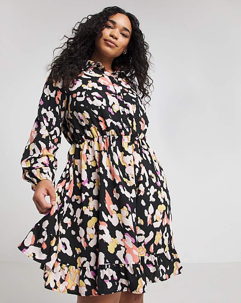 Colourful Smock Dress Simply Be