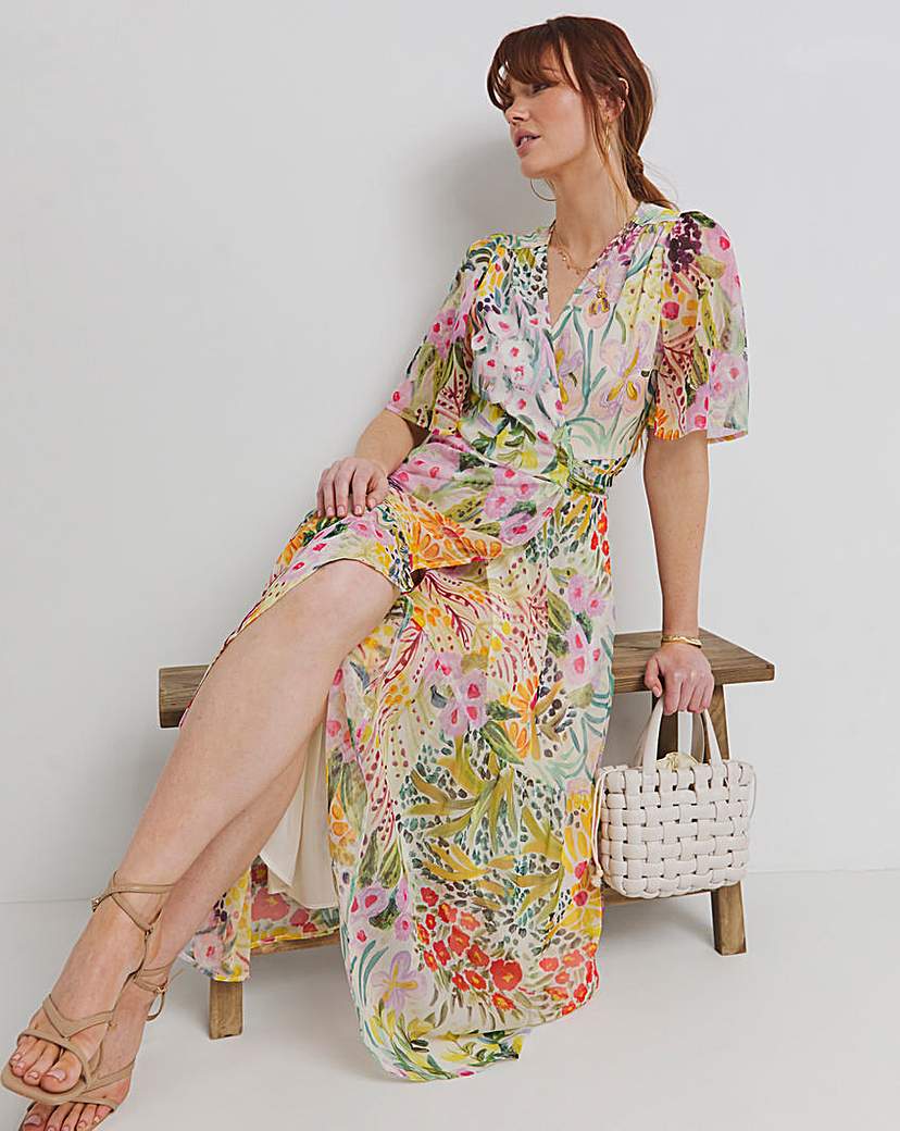 Hope Ivy Wrap Maxi Dress | Simply Be
