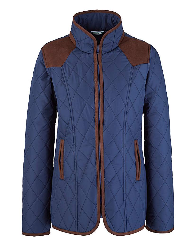 Diamond Quilted Jacket 26inch – Dazzlebridge
