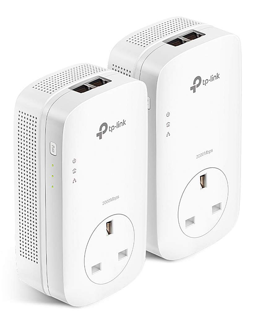 Tp-Link Av600 Passthrough Powerline Starter Kit | TP-Link | US